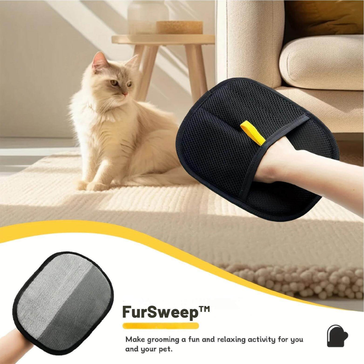 1 + 1 GRATIS VANDAAG | FurSweep™ | Huisdierharen in een oogwenk weg ...