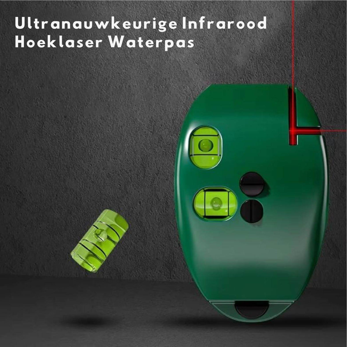 HoekMaster™ Precisie Hoeklaser voor 90° Metingen– Science Factory